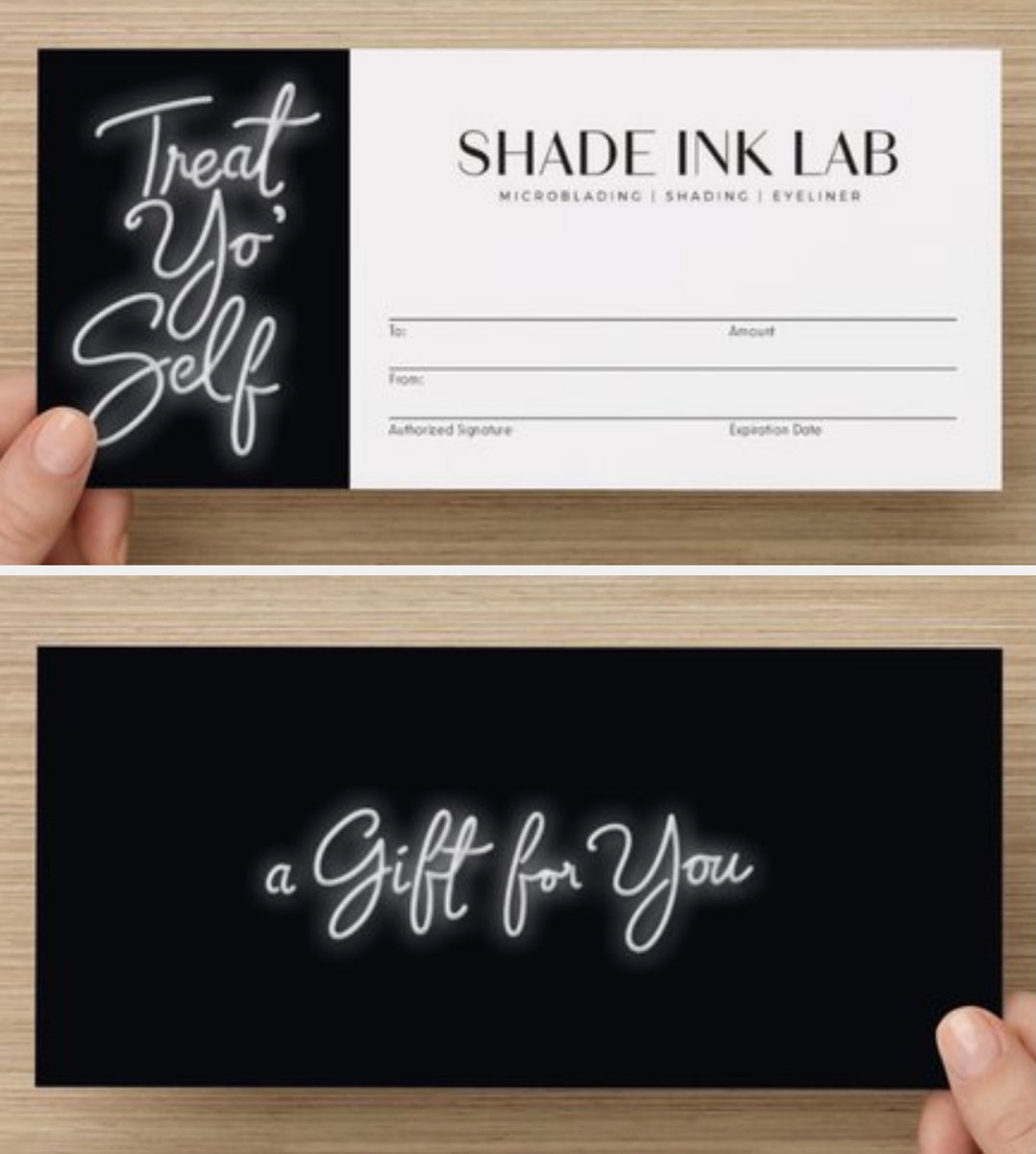 SHADE Gift Certificate – SHADE Ink Lab